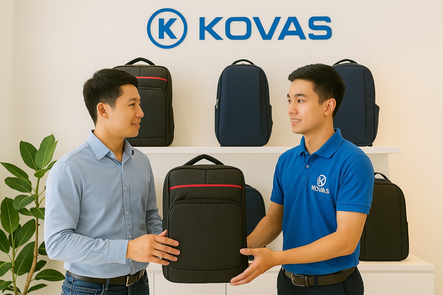 Xưởng May Balo Đạt Tiêu Chuẩn Sản Xuất Bền Vững KOVAS1